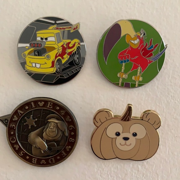 Disney | Other | 4 Authentic Disney Limited Release Pins | Poshmark